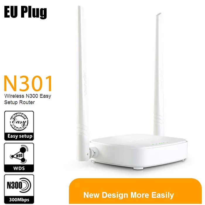 Tenda N301 Wifi Router 2.4g 300mbps Wireless Router With Wps Wds Button ...