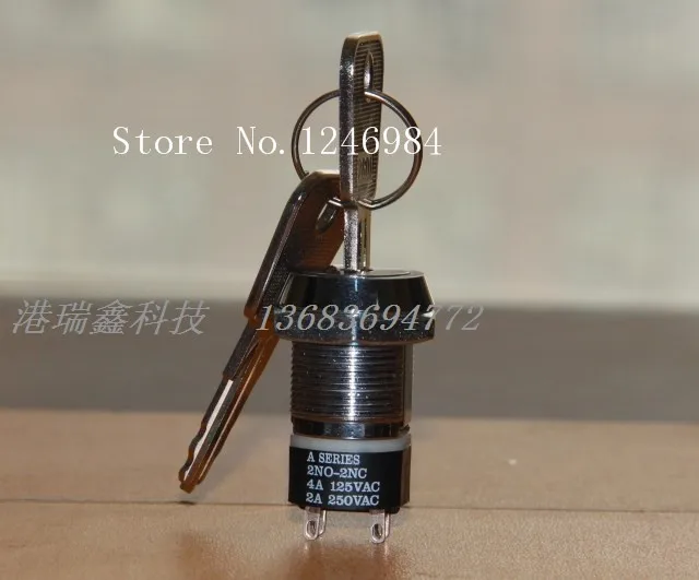 [sa]2no-2nc Taiwan Tae S286a-1 Electronic Lock Key Switch Genuine ...