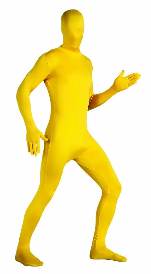 Adult Men's Full Body Spandex Zentai Suit Halloween Cosplay Body Skin ...