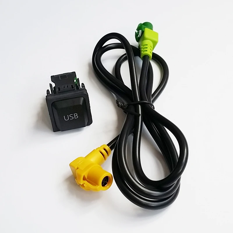 Painel usb de interruptor usb, para vw golf mk6 jetta mk5 e scirocco ...