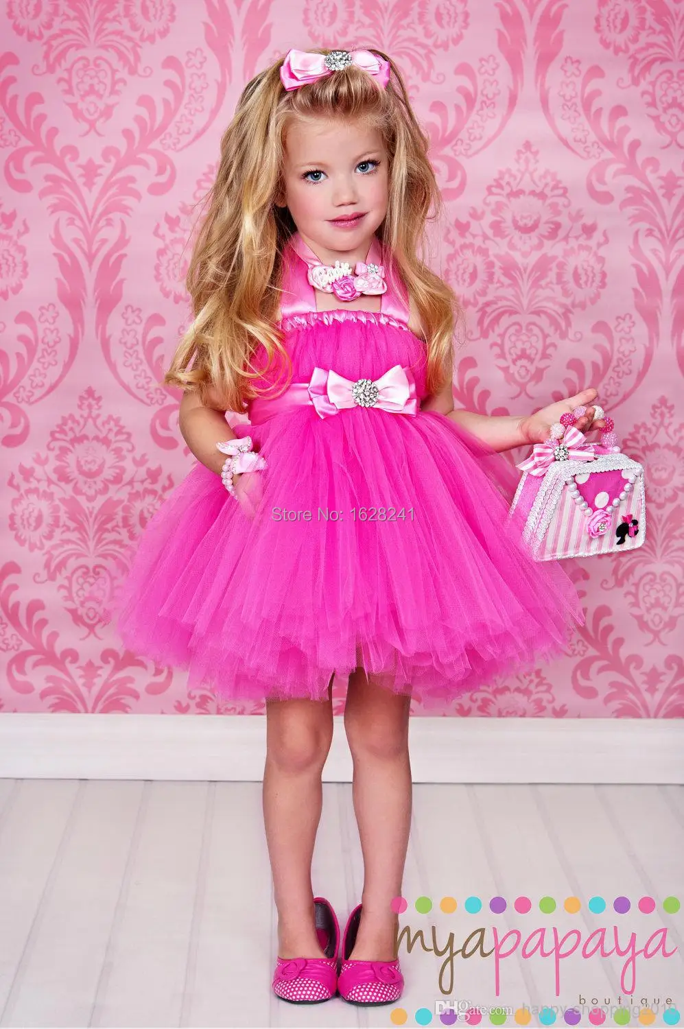Pink Barbie Dresses For Kids