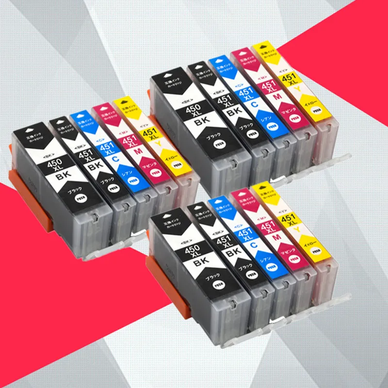 Pgi-450 Pgi 450 Cli 451 Pgi450 Compatible Ink Cartridge For Canon Pixma ...