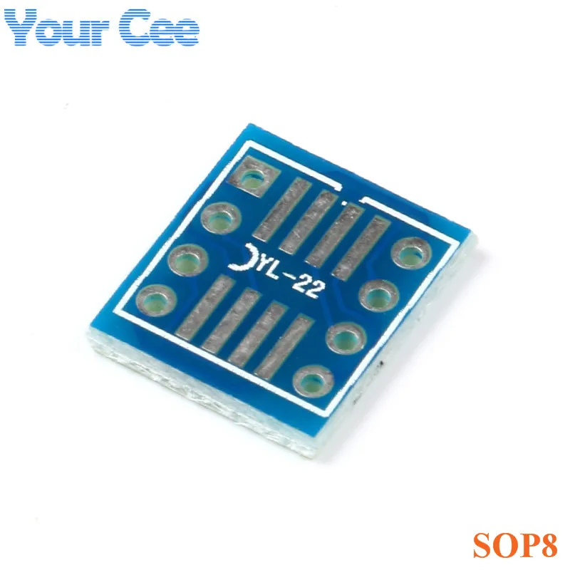 20pcs-SOP8-SO8-SOP8-TO-DIP8-Converter-Board-DIP-Adapter-Plate-PCB-MSOP8 ...