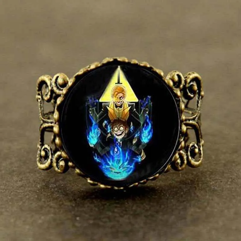 New Popular Steampunk 1pcs/lot Gravity Falls Mysteries Bill Cipher ...