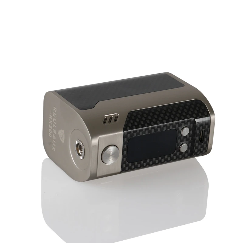 Original WISMEC Reuleaux RX300 TC Box Mod-Carbon Fiber use 18650 ...