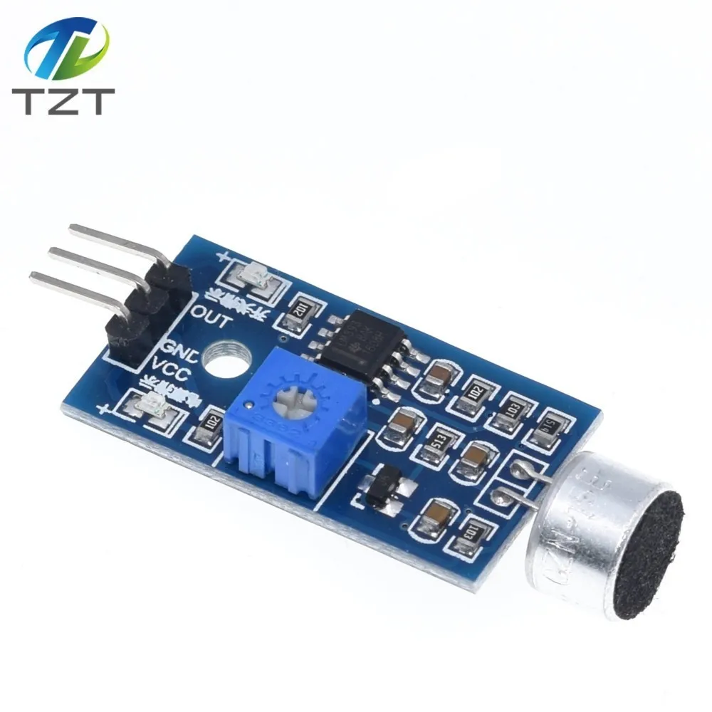 Sound Detection Sensor Module Sound Sensor Intelligent Vehicle For ...