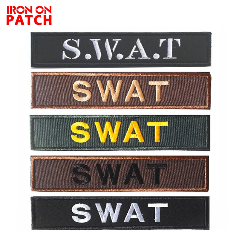 Swat Patch Embroidered Badge | Patches Tactical Badge Swat | Swat ...