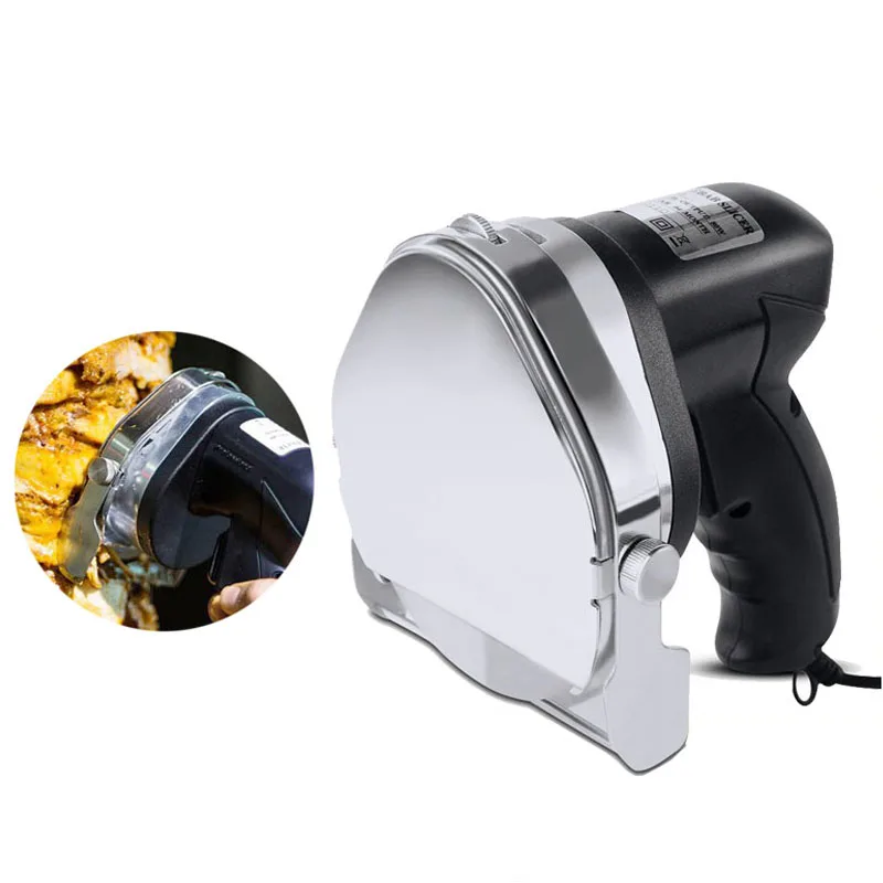 Meat Shawarma Automatic Electric Doner Kebab Slicer for Shawarma 110V ...
