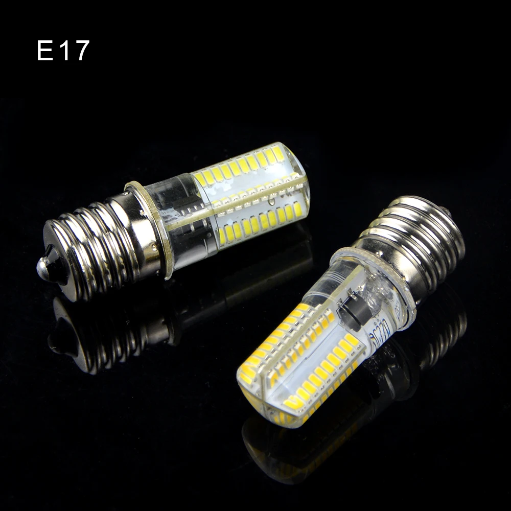 E17 E14 E12 E11 G9 G4 Led Bulb 110v 220v Dimmable Lamp 5w Silicone Corn Light For Chandelier ...