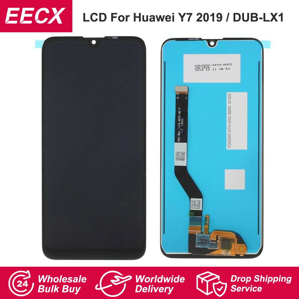 Original Y7 2019 DUB LX1 LCD Für Huawei Y7 Prime 2019 LCD DUB LX3 ...