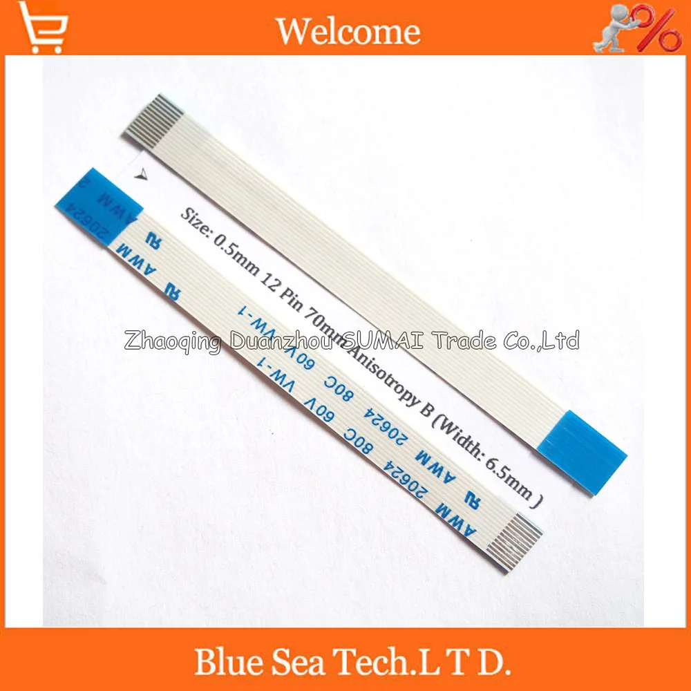 Ffc Fpc Flexible Flat Cable 0.5mm Pitch 12pin 70mm Isotropy(a) Or ...