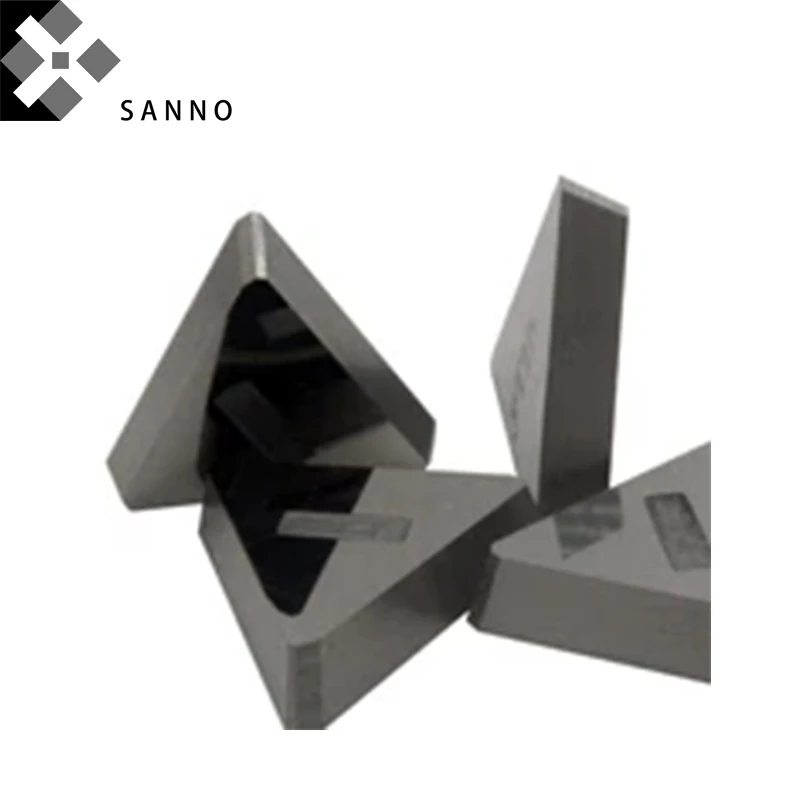 30Pcs YT15 / YT14 / YT5 / YW1 / YW2 / YG6 / YG8 3070511 cnc carbide inserts triangle milling ...