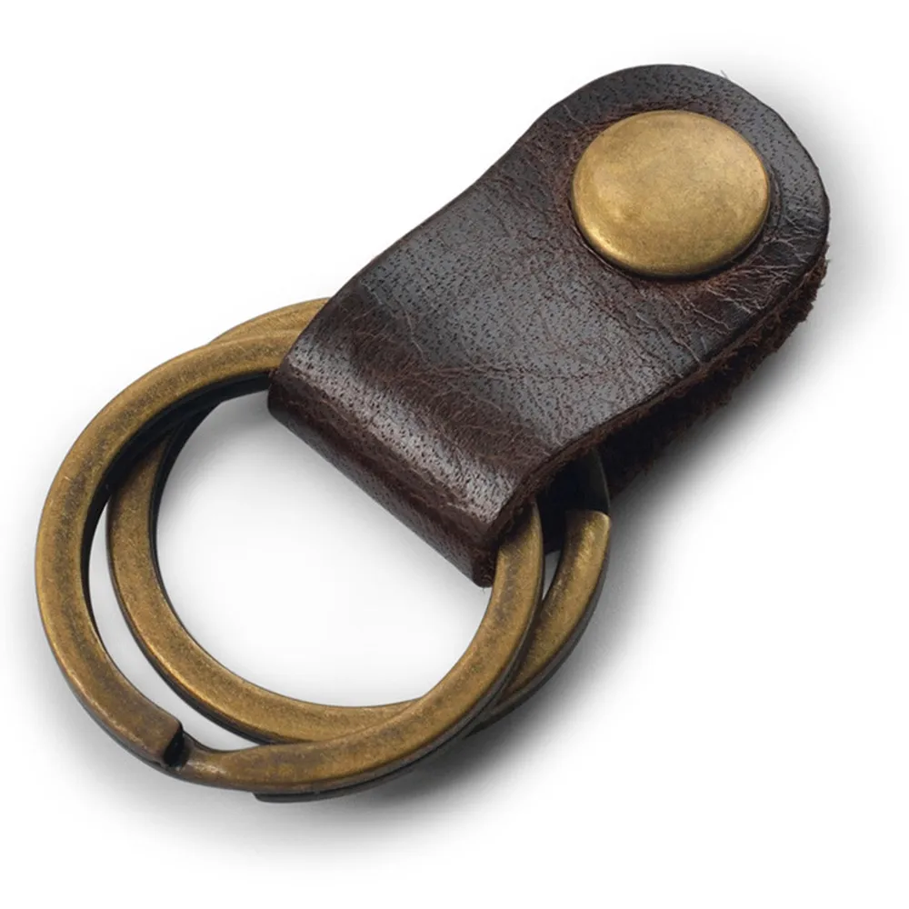 Aliexpress.com : Buy BYCOBECY Vintage Genuine Leather Key Holder for ...