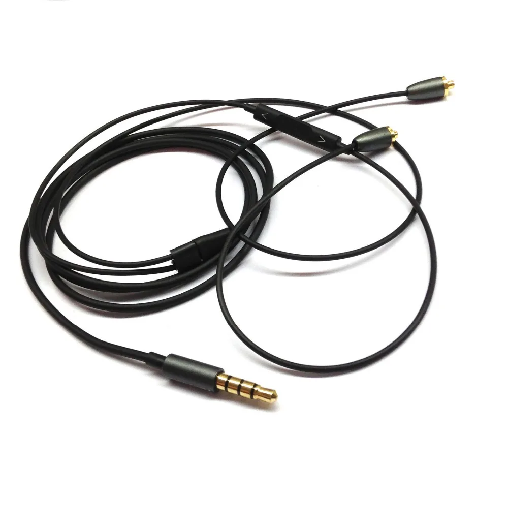 Replacement cable with Remote & Mic for Samsung phone to SHURE SE535 ...