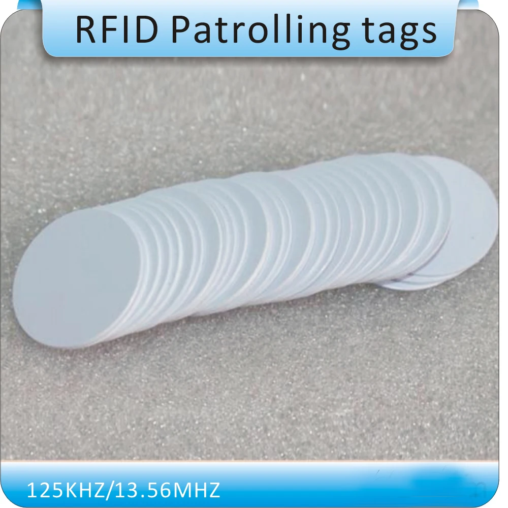 Free shipping 100pcs coin style TK4100 chip smart card chip/125KHZ RFID ...