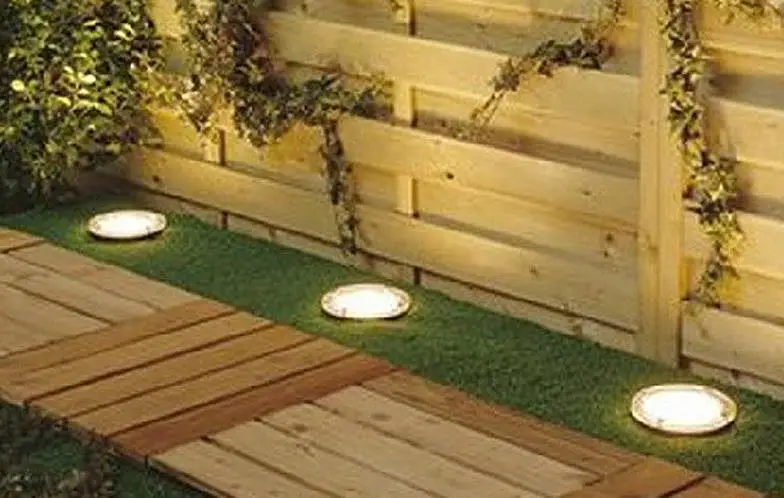 16 LEDs Ground Light Solar Powered Garden Landscape Lawn Lamp Buried ...