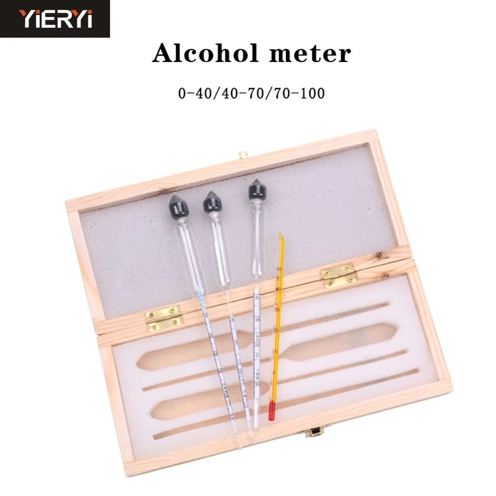 yieryi Alcohol Meter Alcoholometers Wine Meter Measuring Alcohol ...