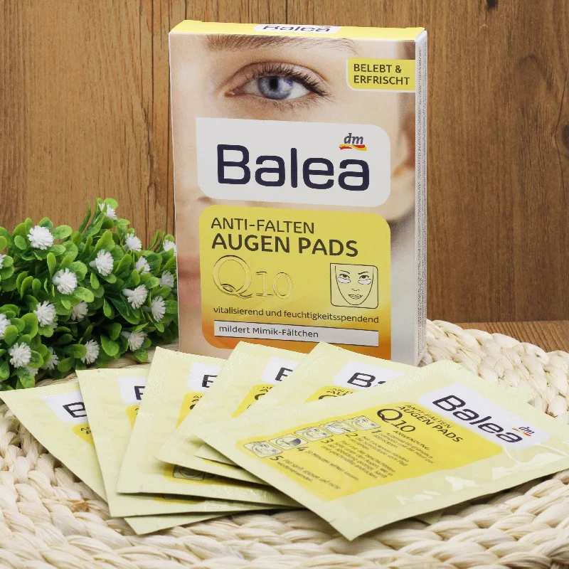 2PCS Germany Balea Q10 Anti Falten Augen Pad AntiAging eye mask ... 2PCS Germany Balea Q10 Anti Falten Augen Pad AntiAging eye mask ...