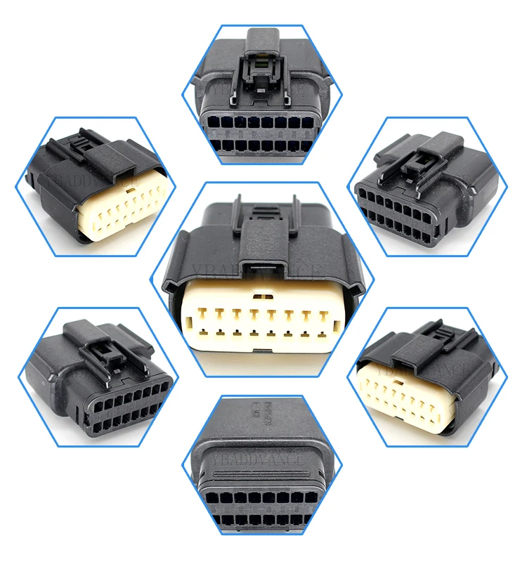 Conectores sellados molex mx150 de 16 Pines, 33472 1601, 33472 1740 ...