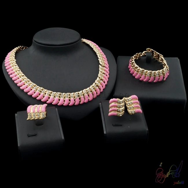 Yulaili Hot Sell Fancy Rhinestone Colorful Circum Decoration Golden ...