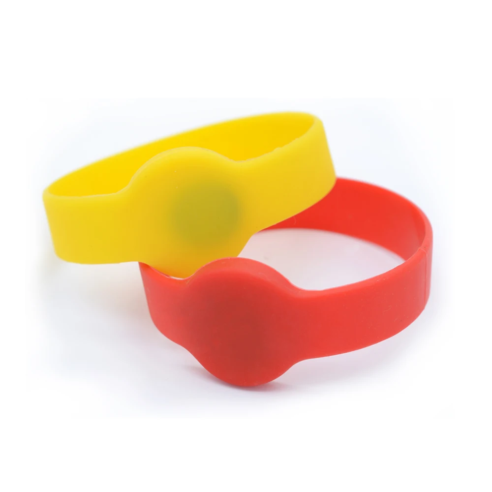 Pulseira inteligente de silicone 1000 mhz fm1108 rfid, pulseira ...