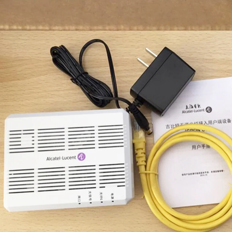 100% new FTTH GPON ONU Alcatel Lucent Bell I-010G ONT with 1 GE GPON ...