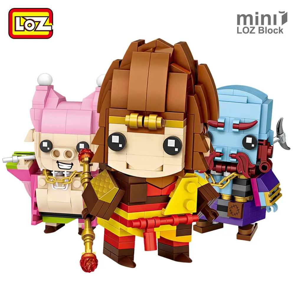 LOZ Mini Block Building Blocks Figures Cartoon Journey To The West ...