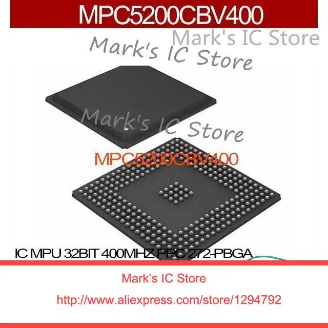 MPC5200CBV400 IC MPU 32BIT 400MHZ PPC 272 PBGA MPC5200CBV4 5200CBV ...