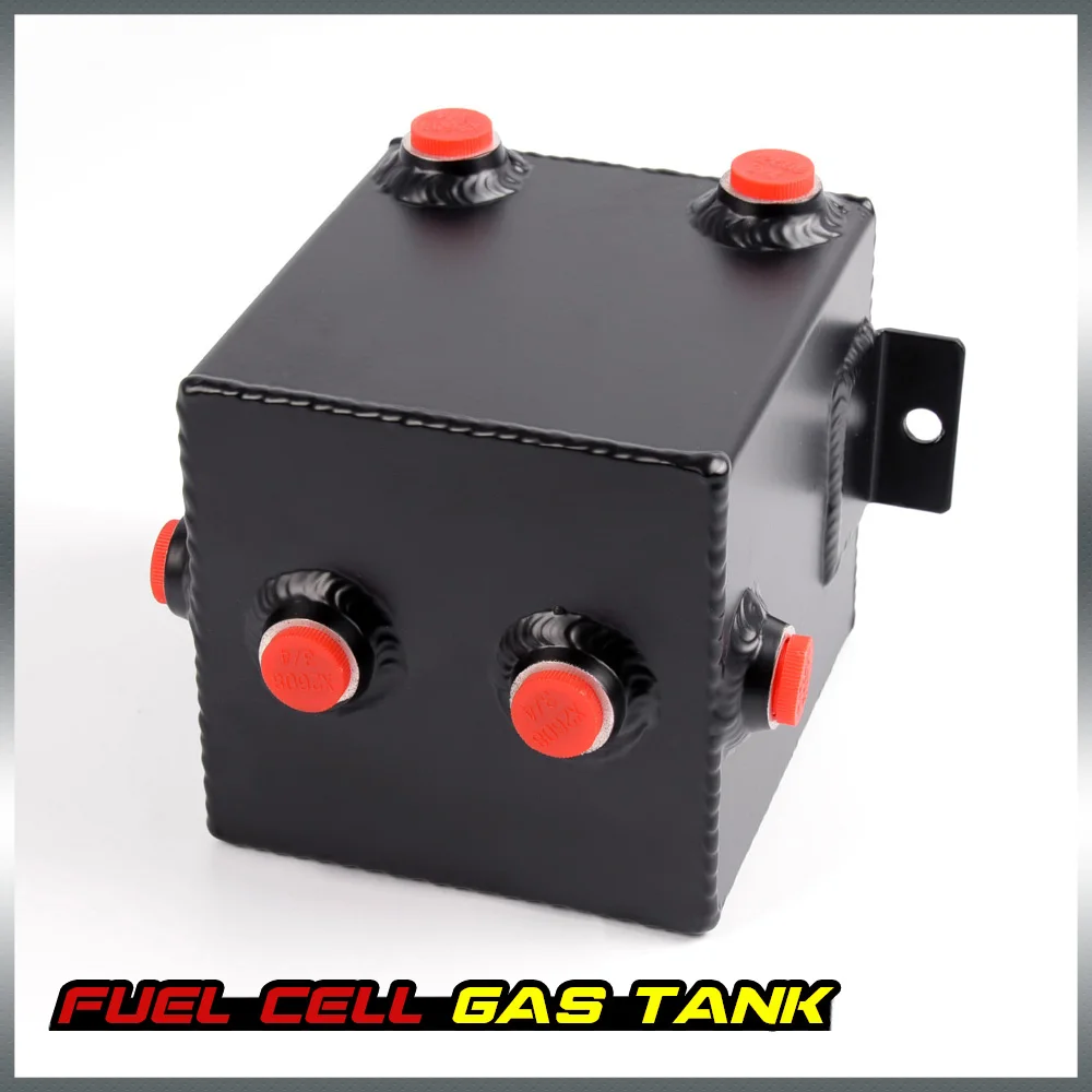 Black Universal Aluminium Alloy 2 Litre Swirl Pot 2L Fuel drawing Surge ...