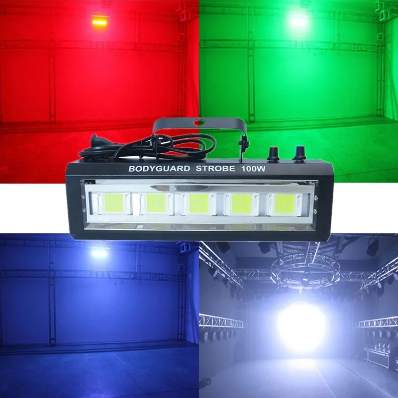 Best Quality High Brightness 100w Led Strobe Light For Dj Disco Party ...