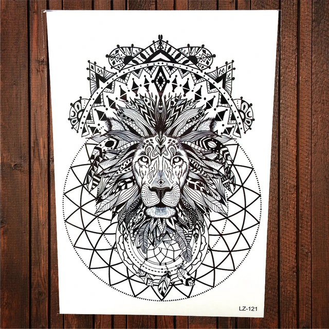 Henna Lion