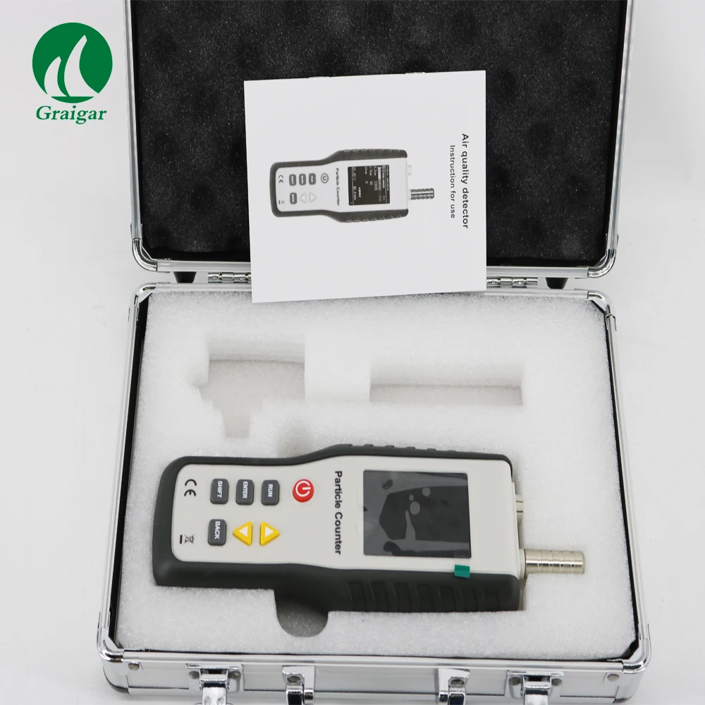 HT 9600 Handheld Counter PM2.5 Particle Detector Particle Measuring ...