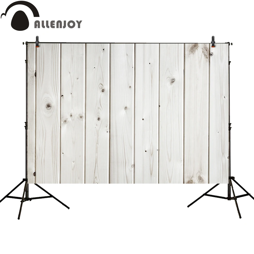 Allenjoy photography background white wood floor baby neat new backdrop ...