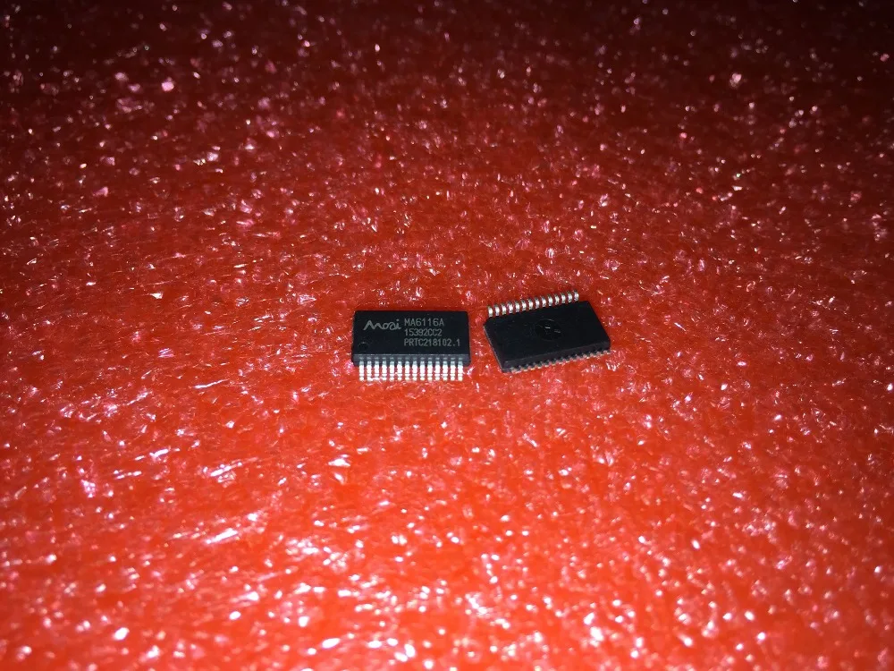Chip de control de puerto USB a serie, MA6116A, MA6116, SSOP 28, SMD ...