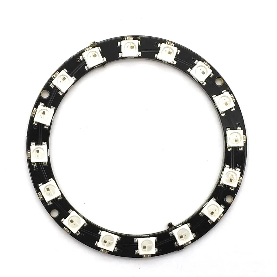 16-Bits-16-X-WS2812-WS2812B-Module-5050-RGB-LED-Ring-Lamp-Light-with ...