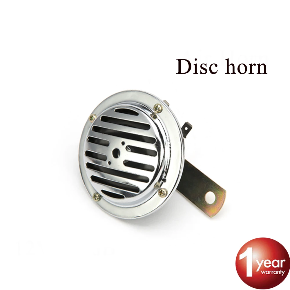 Tehotech-Car-Disc-Horn-12V-Claxon-Moto-90mm-Air-Horn-Aluminum-Coil ...