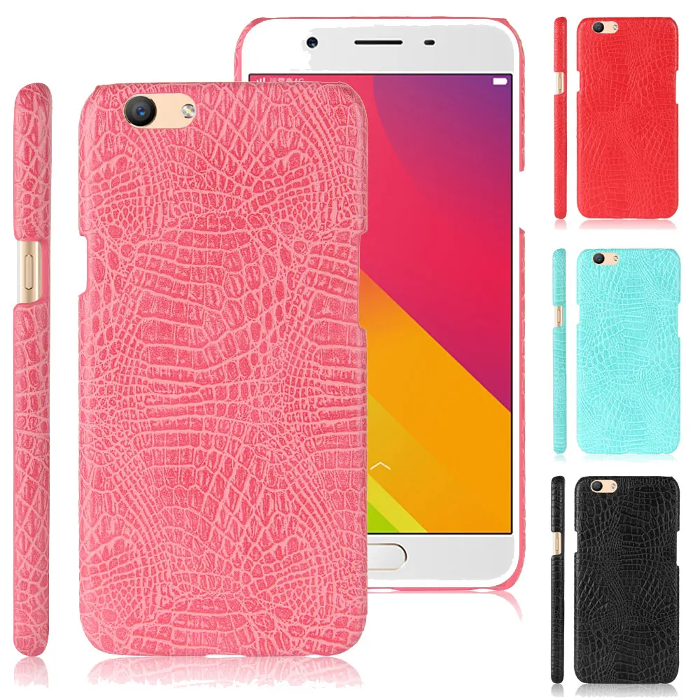 Luxury Crocodile Pattern Leather Phone Case For OPPO A59 F1S A59S 5 ...