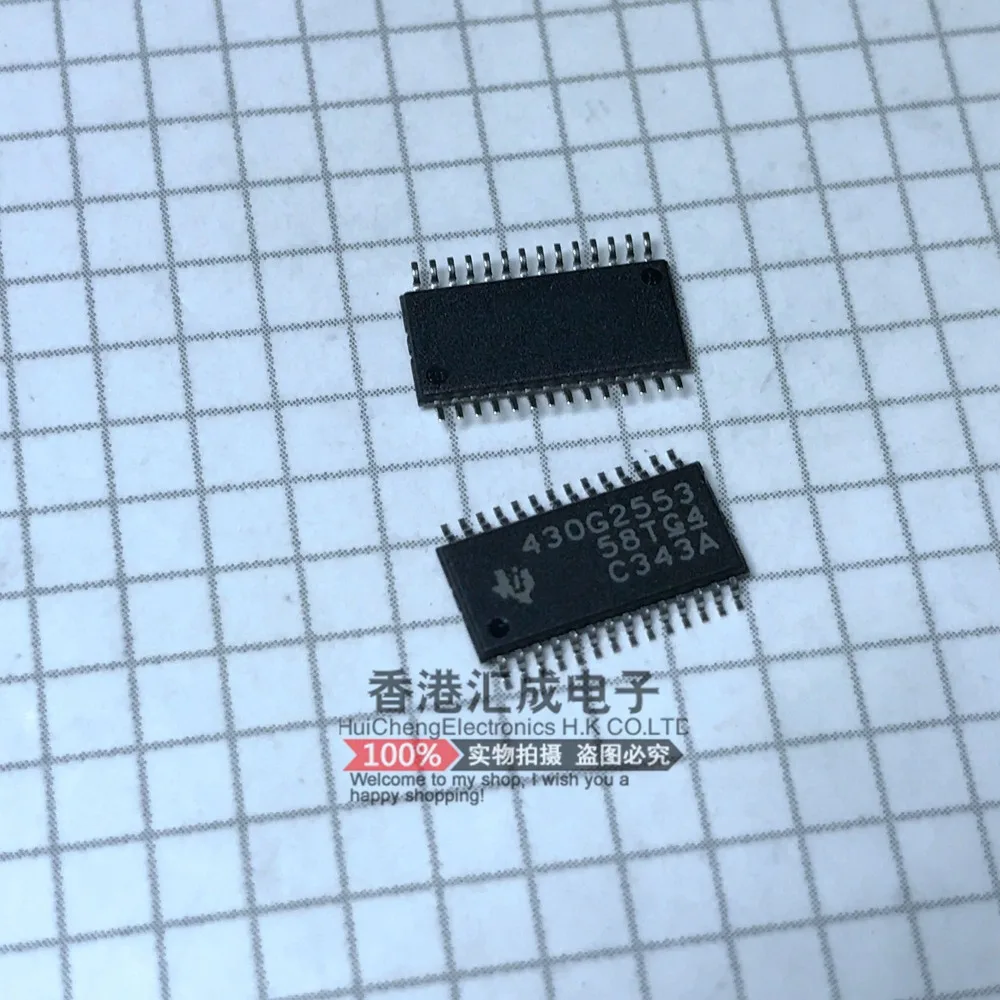 MSP430G2553IPW28R MSP430G2553 MSP430G2553IPW TSSOP28 Original Novo ...