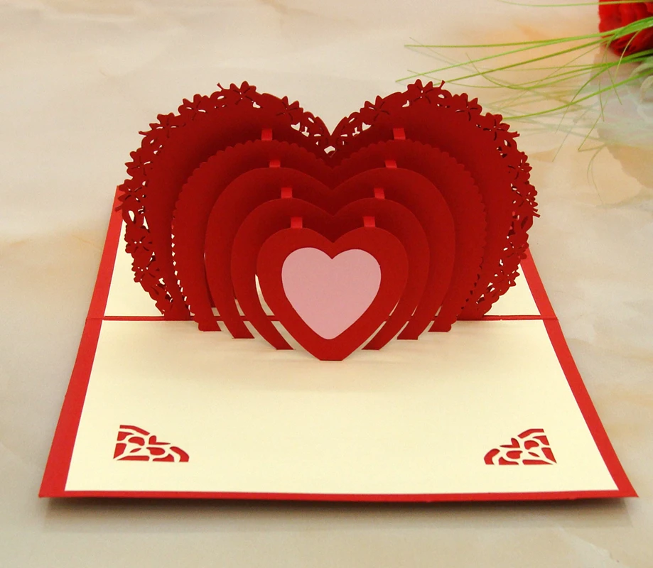 Open Heart Wedding Invitations