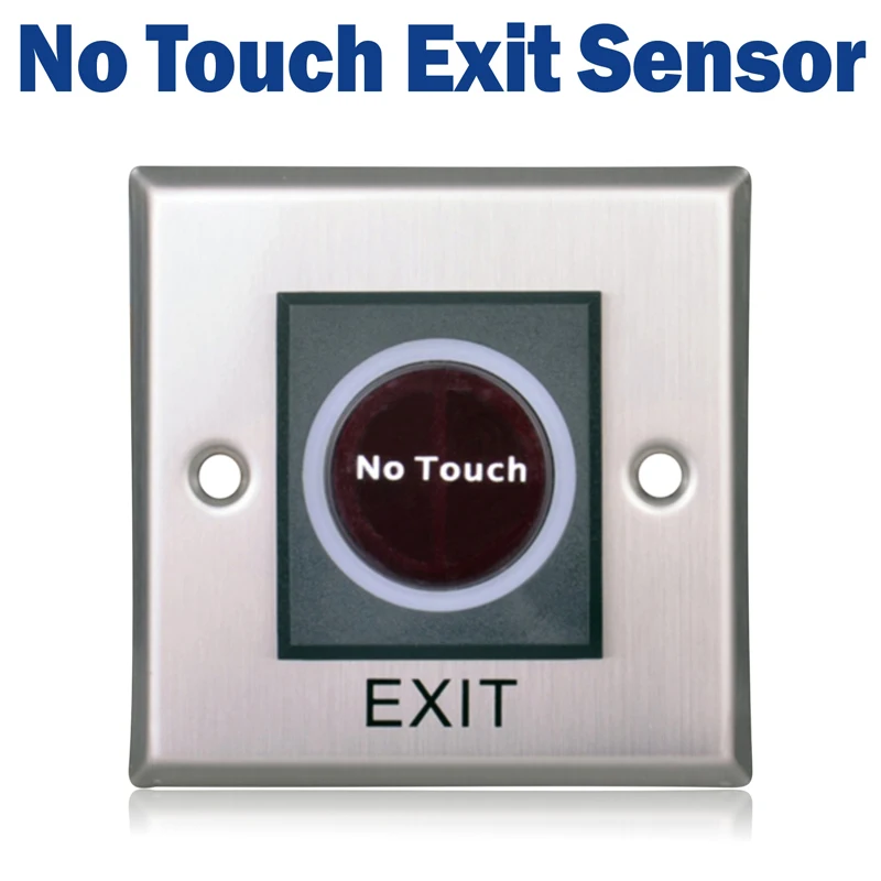 Stainless Steel Photoelectric Infrared No Touch Door Button Switch ...