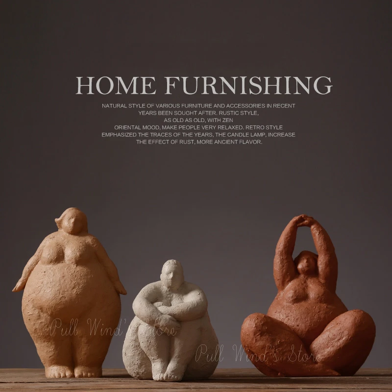 Original Rough Process Art Fullness Woman Statue Classic Abstract ...