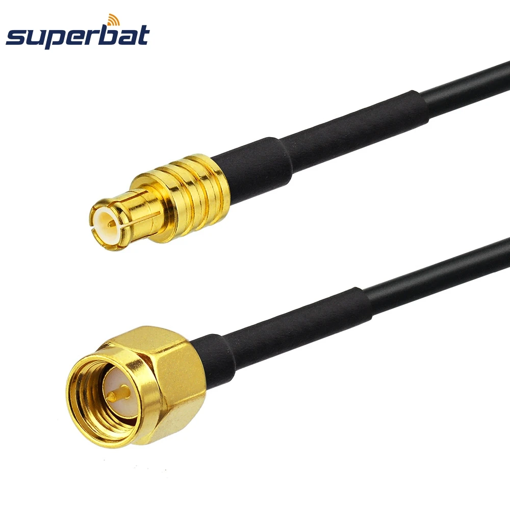 Superbat Sma Male Plug To Mcx Male Straight Rf Pigtail Connector Coax ...