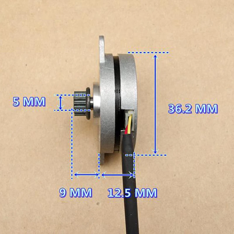 0.9 Degree Ultra-thin Two-Phase Four-Wire 36MM Stepper Motor High ...
