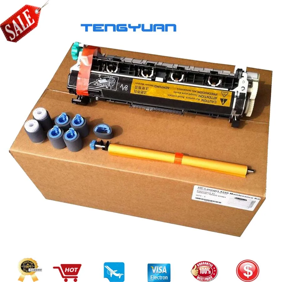 Original New LaerJet for HP4250 4250 4350 4240Maintenance Kit Fuser Kit ...