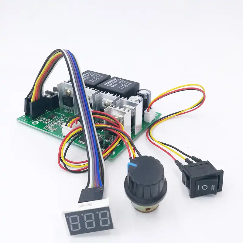 PWM speed controller DC motor Digital display 0~100% adjustable drive ...