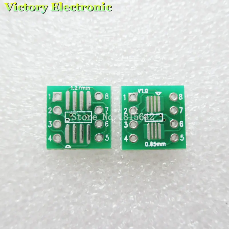 20pcs/lot Tssop8 Ssop8 Sop8 To Dip8 Interposer Module Pcb Board Adapter ...