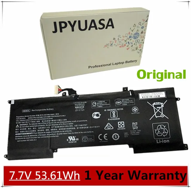 7XINbox 7.7V 53.61Wh Original AB06XL HSTNN DB8C 921408 271แบตเตอรี่แล็ป ...