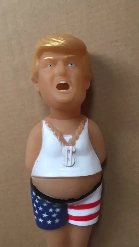 1pcs 36cm Kawaii Shrilling Donald Trump Action figure Squishy Joke Toy ...