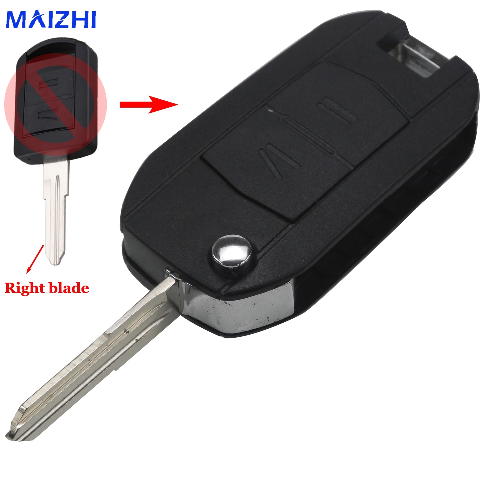 Jingyuqin 10PCS 2 Buttons Remote Folding Flid Car Key Fob Shell Case ... Jingyuqin 10PCS 2 Buttons Remote Folding Flid Car Key Fob Shell Case ...