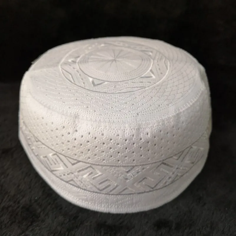 Mens Muslim Prayer Caps Islamic Jewish Yarmulke Kippah Arab Musulman ...